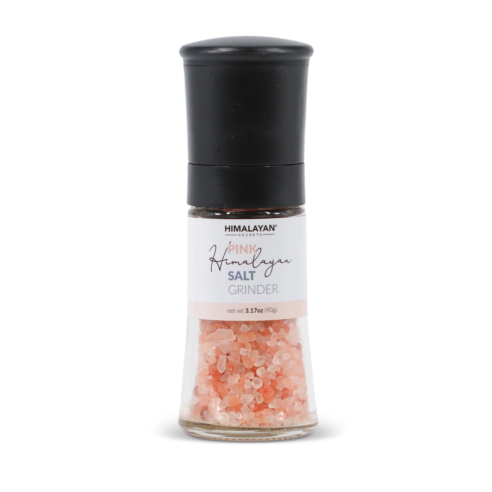 3.17 oz Pink Salt Coarse Grinder | Himalayan Secrets©