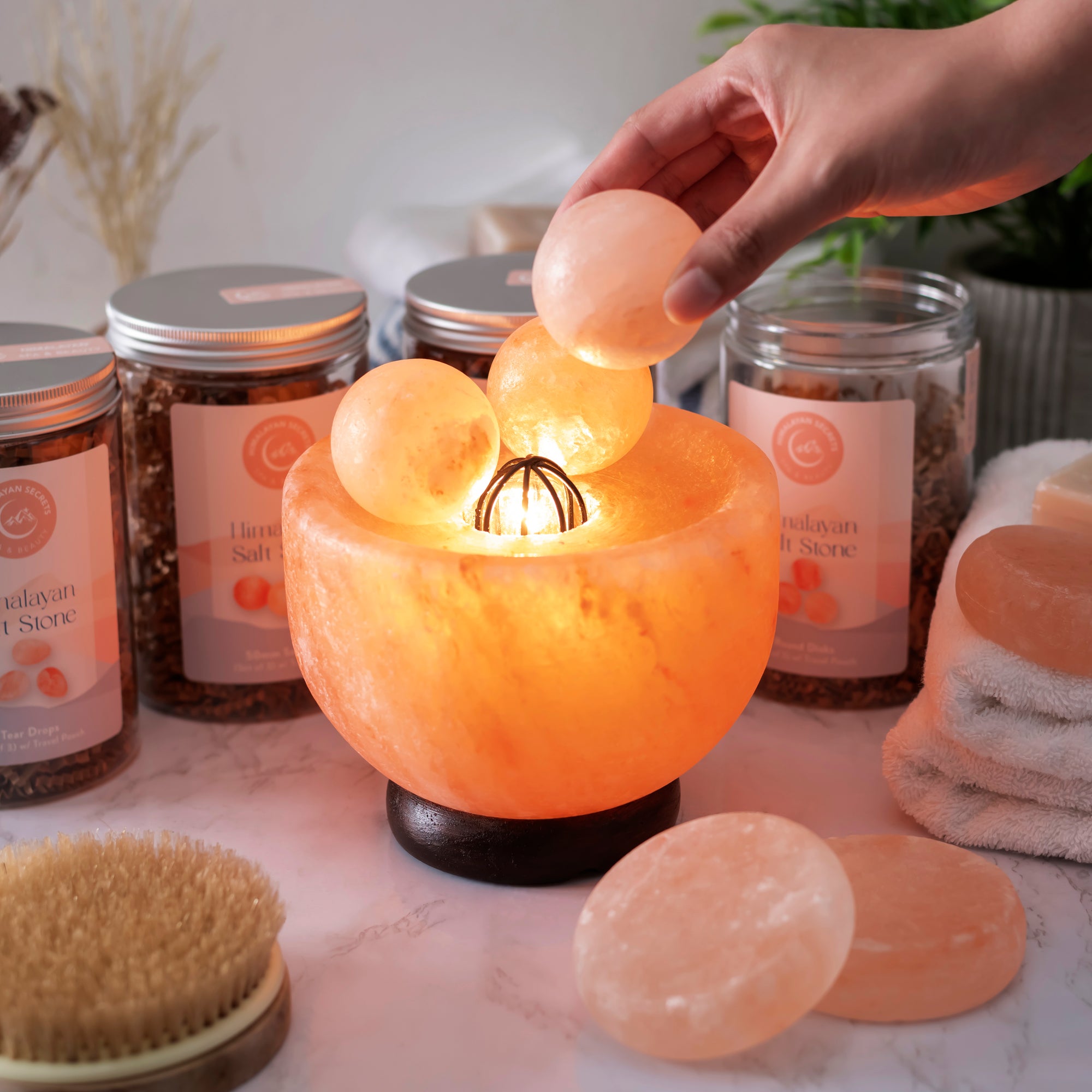 Jumbo Salt Lamps | Himalayan Secrets©