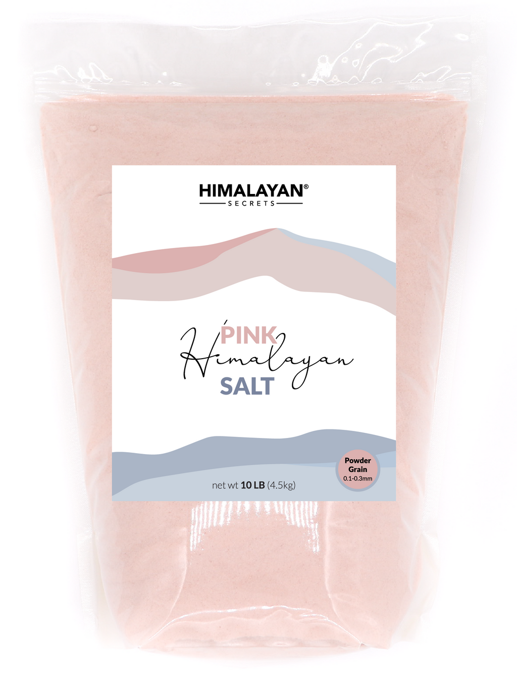 Pink Salt Powder Grain (0.1-0.3mm) | Himalayan Secrets©