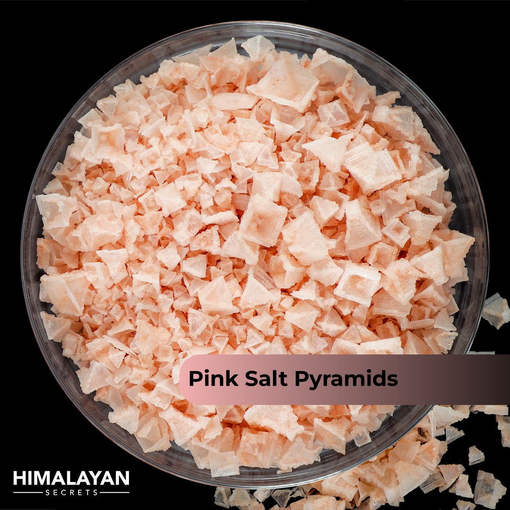Pink Himalayan Pyramid Flake Salt | Bulk 12kg | Himalayan Secrets©